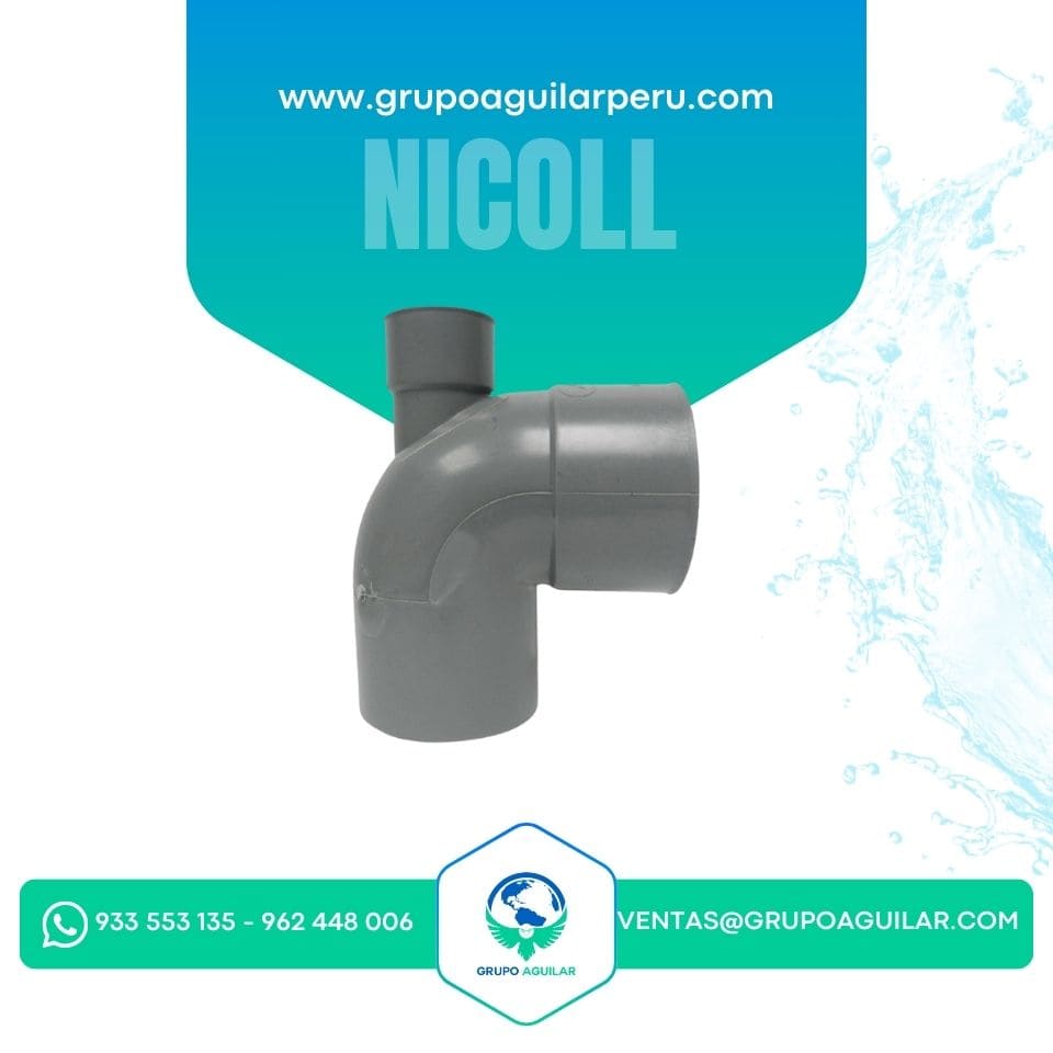 Codo con Reducción SAL Desagüe NICOLL – Grupo Aguilar