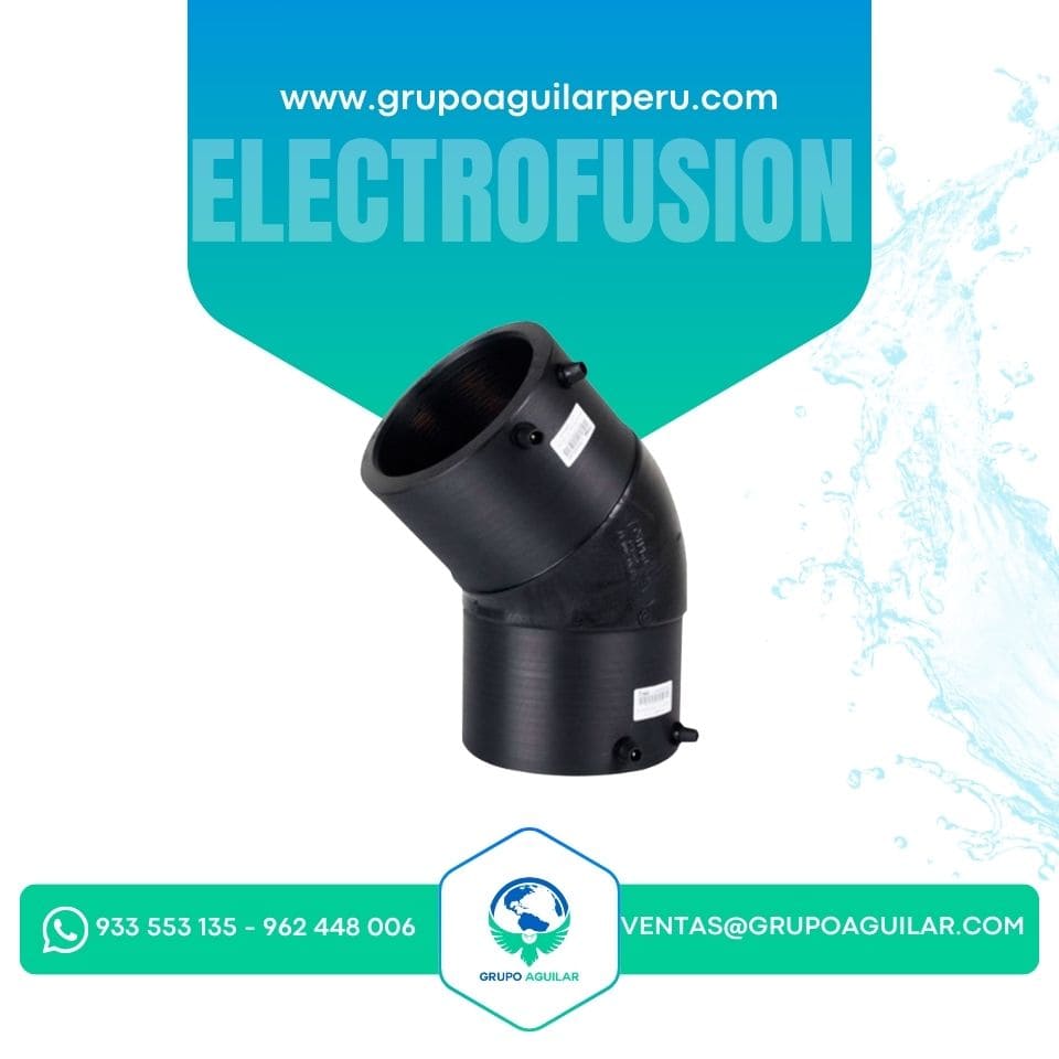 Codo 45° HDPE de Electrofusión – Grupo Aguilar